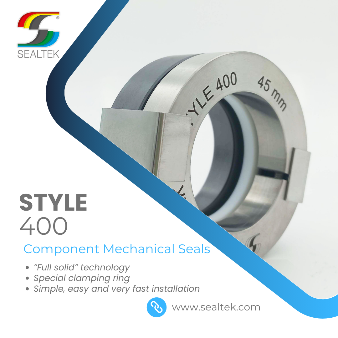 STYLE 400 COMPONENT MECHANICAL SEALS - Sealtek