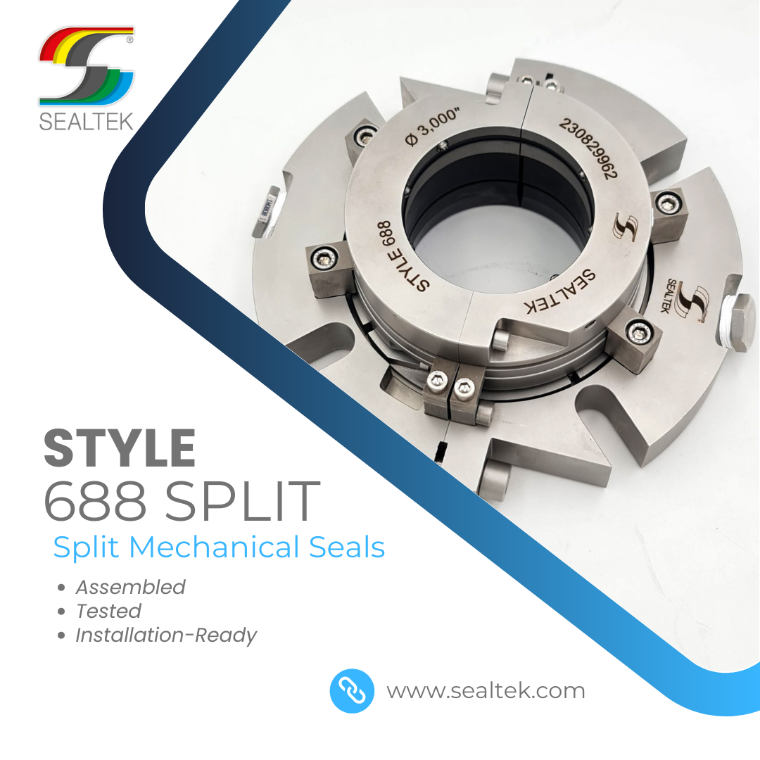 STYLE 688 SPLIT MECHANICAL SEALS - Sealtek